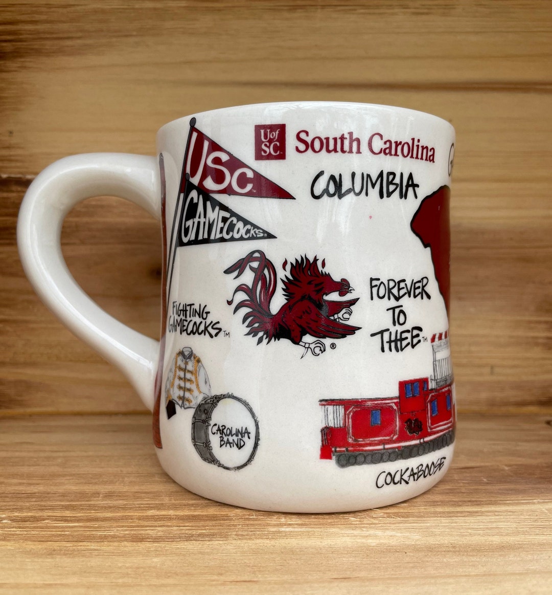 Licensed University of South Carolina, Gamecocks Collegiate Coffee Mug ...