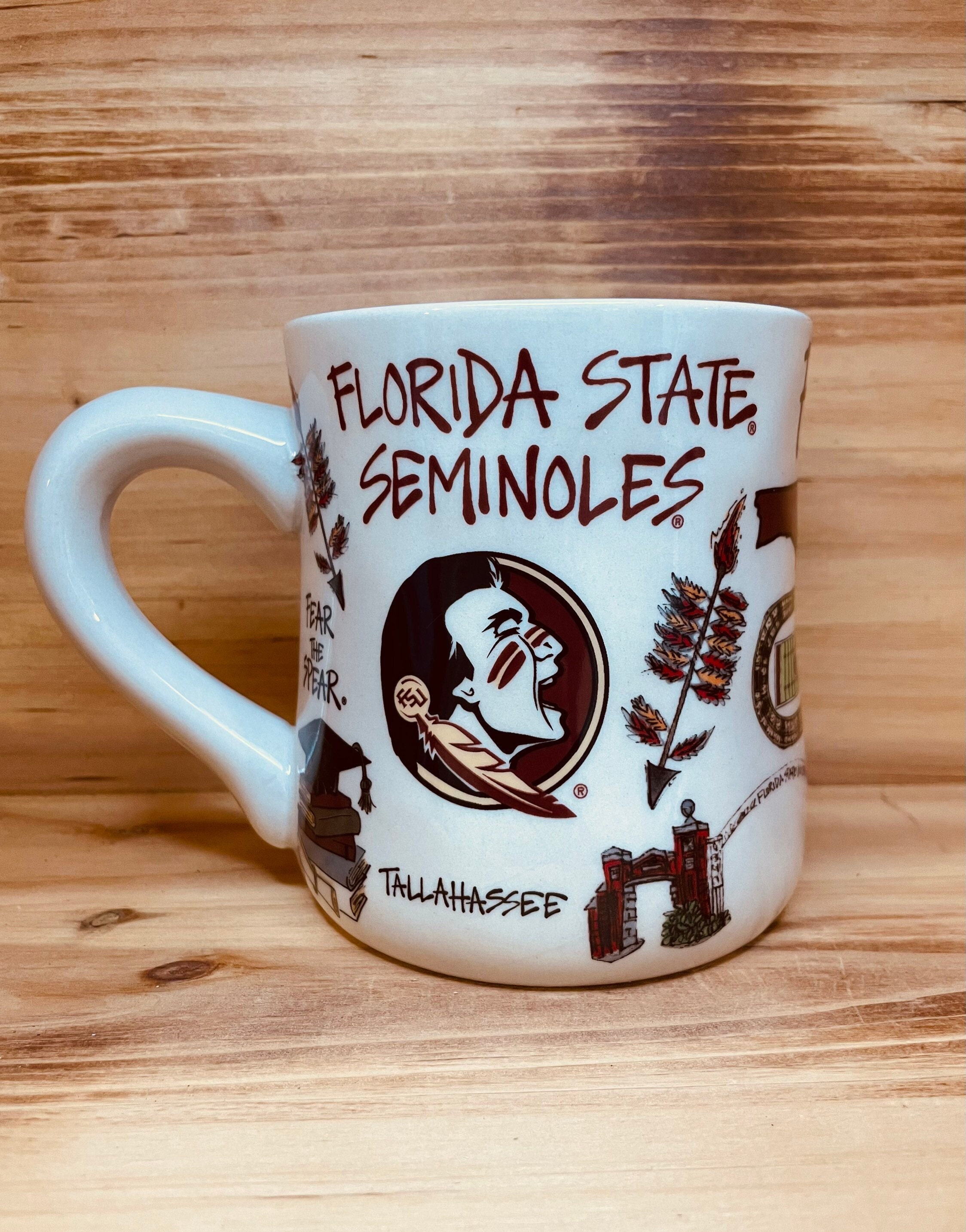 Licensed Florida State University, FSU, Collegiate Coffee Mug With My ...