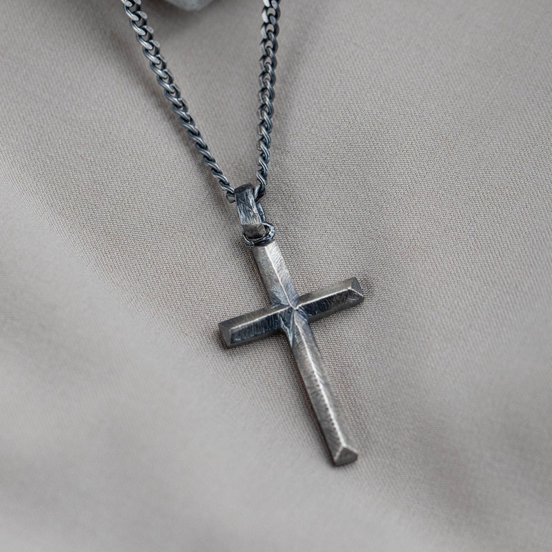 Small Metal Black Cross - Etsy