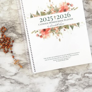 2025-2026 Catholic Homeschool Planner: Traditional & New Liturgical ...