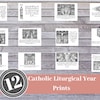 Printable Rosary Art Flipbook: Catholic Prayer Aid / Printable Catholic ...