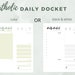 Catholic Daily Docket Printable: Daily Planner, Daily Agenda, Daily ...