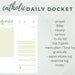 Catholic Daily Docket Printable: Daily Planner, Daily Agenda, Daily ...