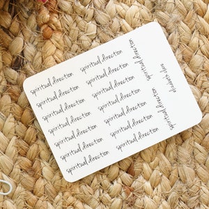Spiritual Direction Planner Stickers: Catholic Planner Stickers ...