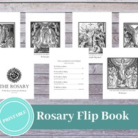 How to Pray the Rosary | Instant Download | Step-by-step Rosary Prayer ...