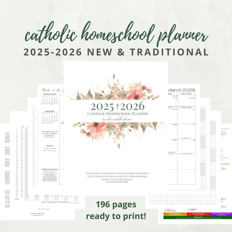 Homeschool Planner - Etsy