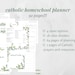 Catholic Homeschool Planner Printable Pdf: Catholic Liturgical Calendar ...