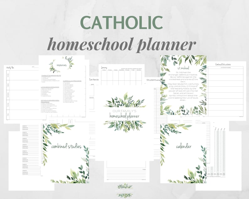 Quickly Plan Your Homeschool Year - elizabeth clare
