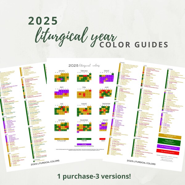 Liturgical Colors Home Altar - Etsy