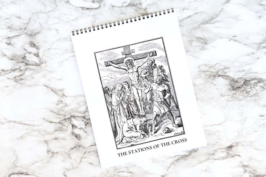Catholic Stations of the Cross Flip Book: Catholic Family Lent Devotion ...