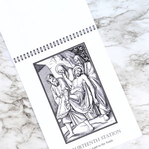 Catholic Stations of the Cross Flip Book: Catholic Family Lent Devotion ...