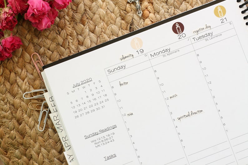 Spiritual Direction Planner Stickers: Catholic Planner Stickers ...