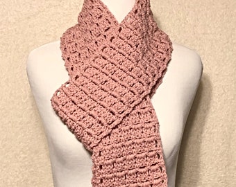 Pink Neck Scarf - Etsy