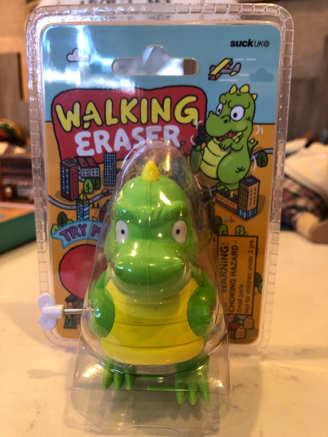 Suck UK Brand Walking Eraser Monster Attack Toy - Etsy