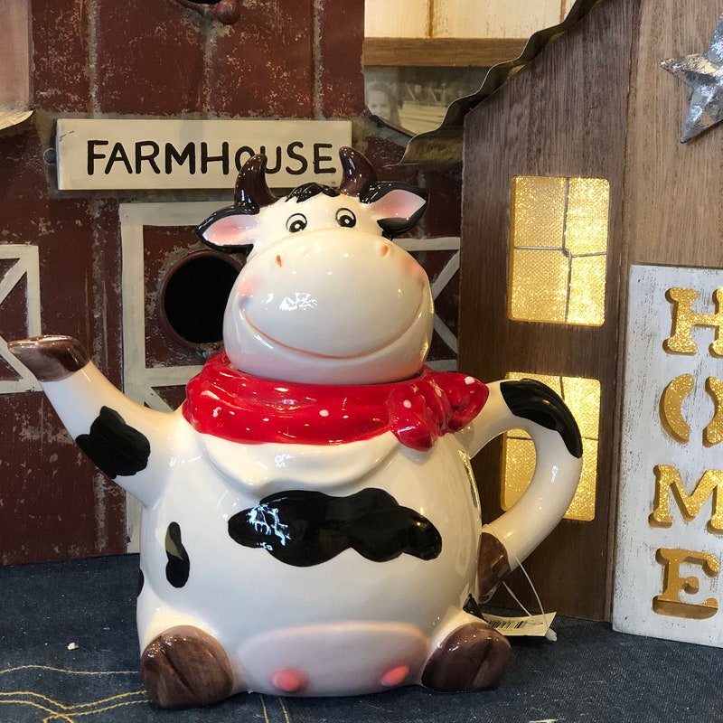 Cow Teapot - Etsy