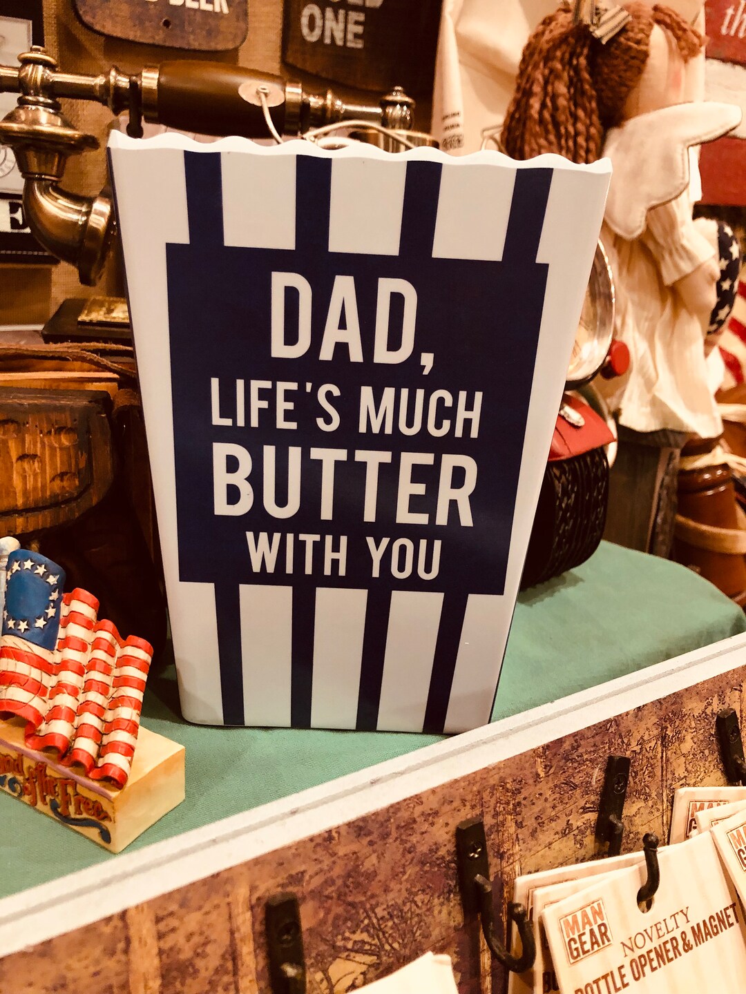 Daddy’s Movie Night Popcorn Holder Dad’s Life Much Butter Get Family ...