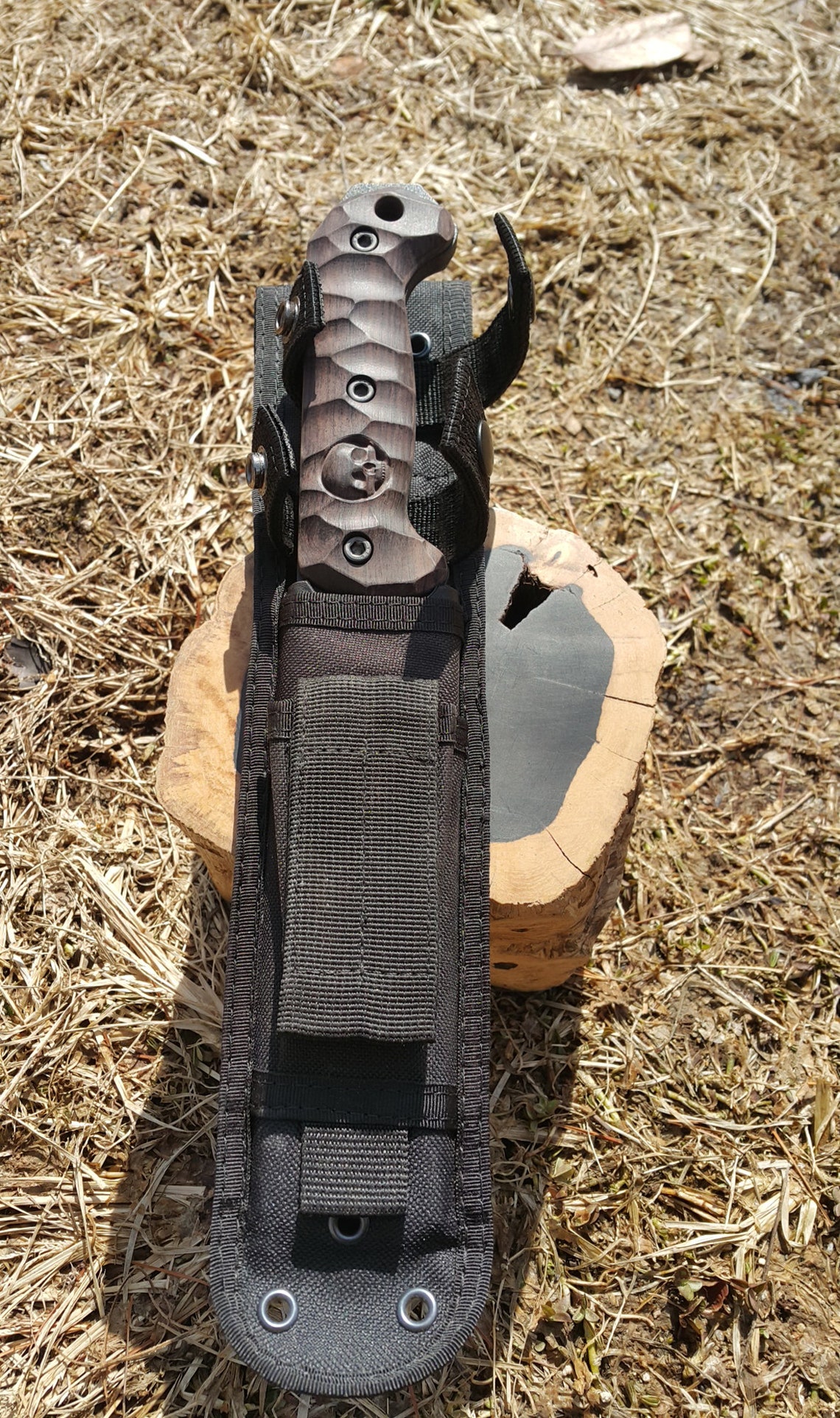 Ka-bar Becker Bk2/wooden Scales /wood Handles/personalized - Etsy Norway