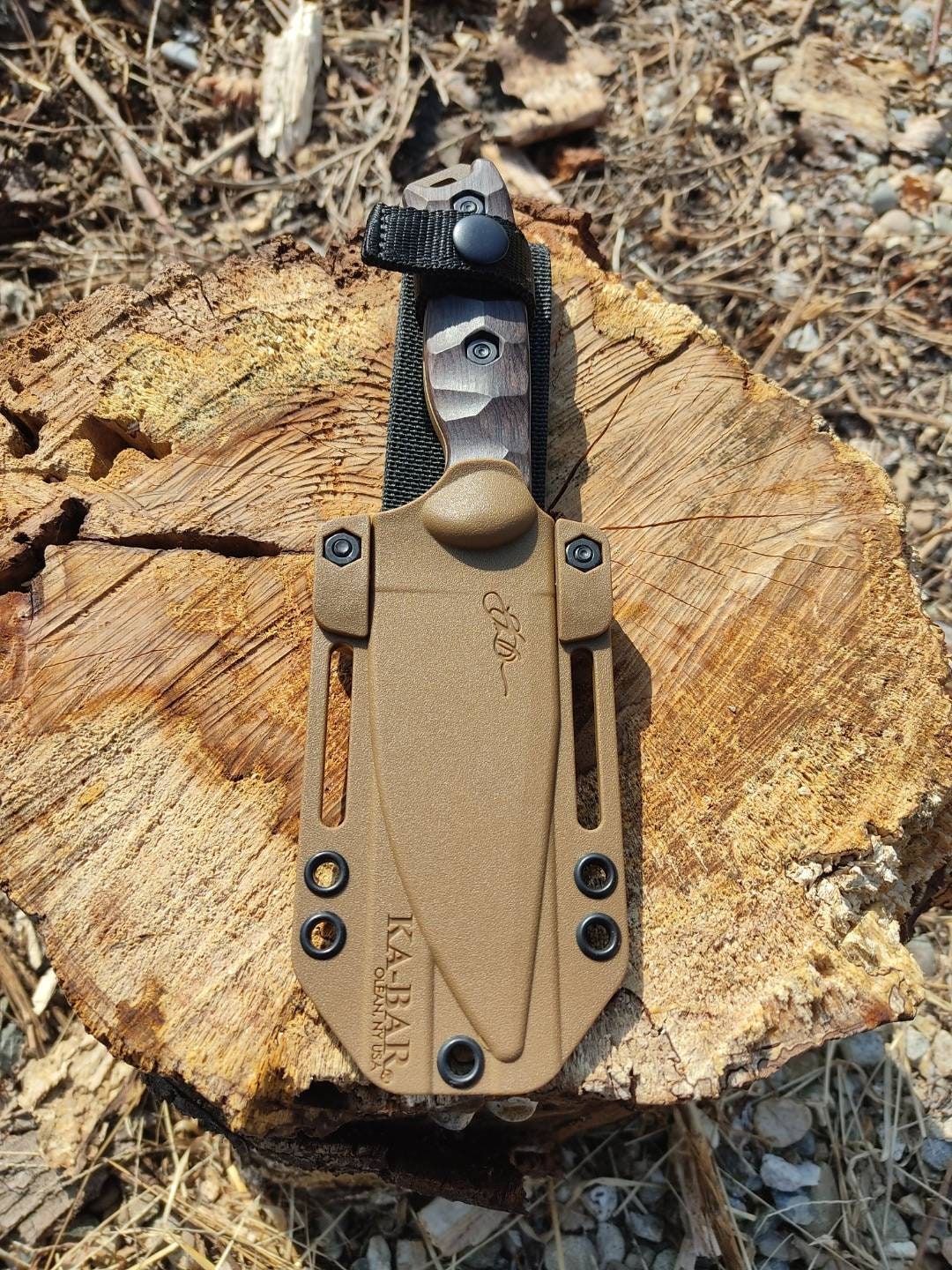 Wooden BK18 Scales/custom Scales for Ka-bar Bk18 Harpoon /bk16 - Etsy ...