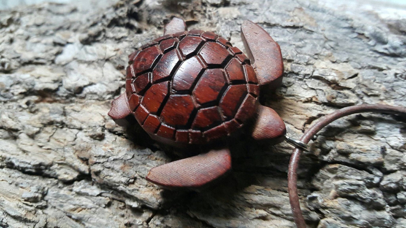 Wooden Turtle Necklace-sea Turtle-kids Necklace-animal - Etsy