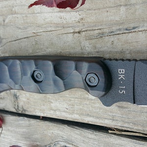 Custom Scales for Ka-bar Becker BK15-BK16-BK17 /wooden Knife Scales ...