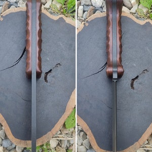 Wood Scales for BK2/ Custom Scales for Ka-bar Becker BK2/BK2 Wooden ...