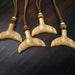 Collar de cola de delfín-encanto de delfín de madera-niño regalo-niño ...