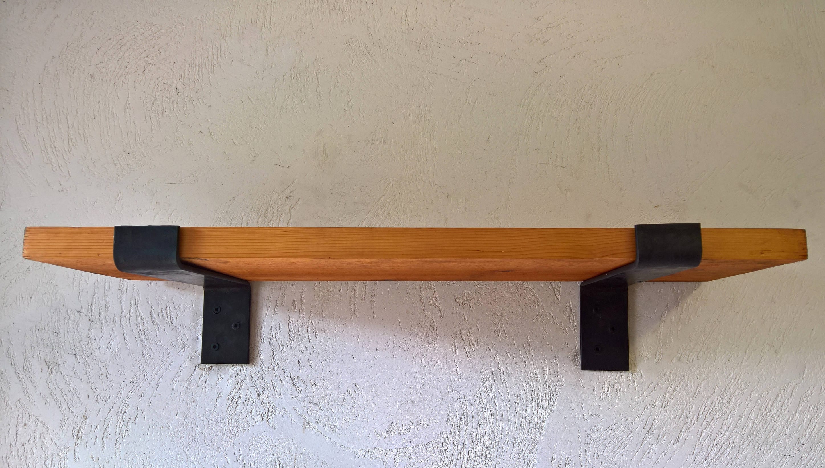 Steel Shelf Bracket Forged Iron Shelf Bracket Kitchen - Etsy