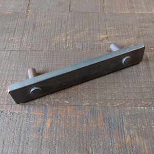 Forged Barn Door Style Pull, Cabinet Pull, Steel Furniture Pull, Iron ...