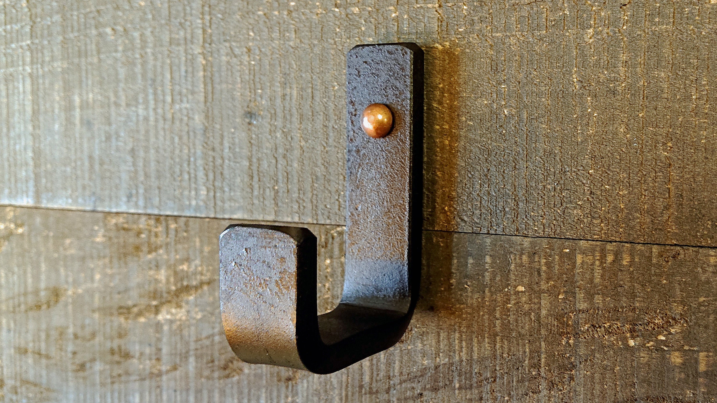 Steel Wall Hook Metal Coat Hooks Iron Robe Hooks Farmhouse - Etsy