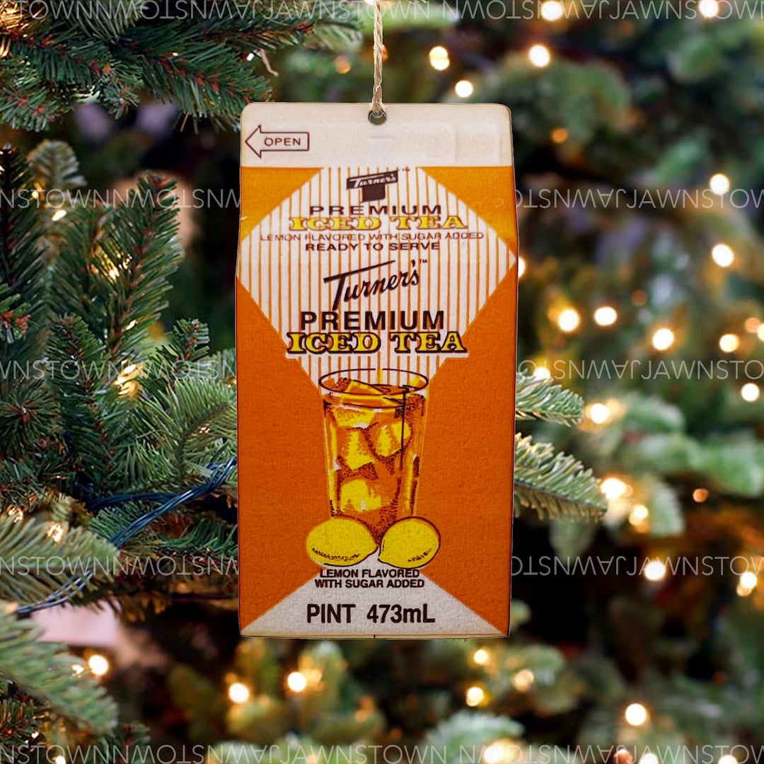 Turner's Premium Iced Tea (handmade Ornament) - Etsy