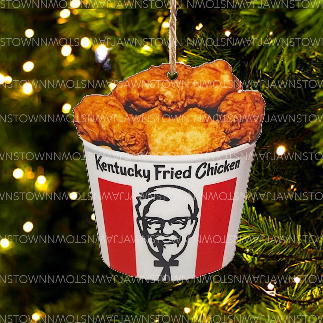 KFC Chicken Bucket (handmade Ornament) - Etsy