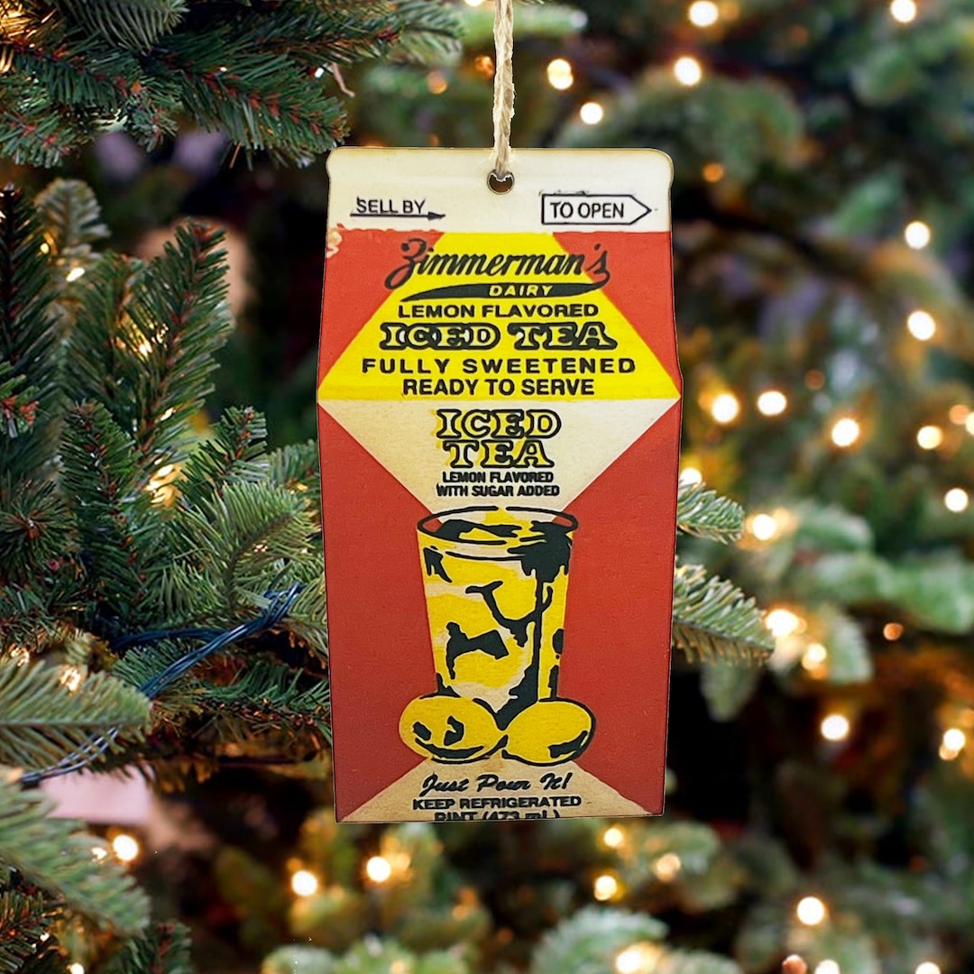Zimmerman's Lemon Iced Tea (handmade Ornament) - Etsy