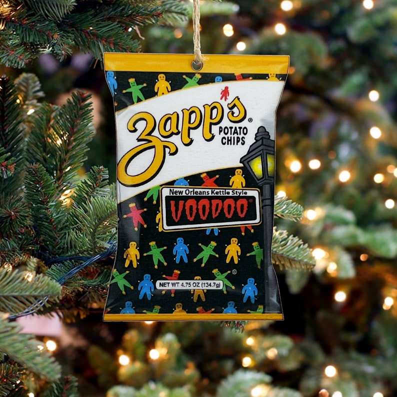 Zapp's Voodoo Potato Chips handmade Ornament - Etsy