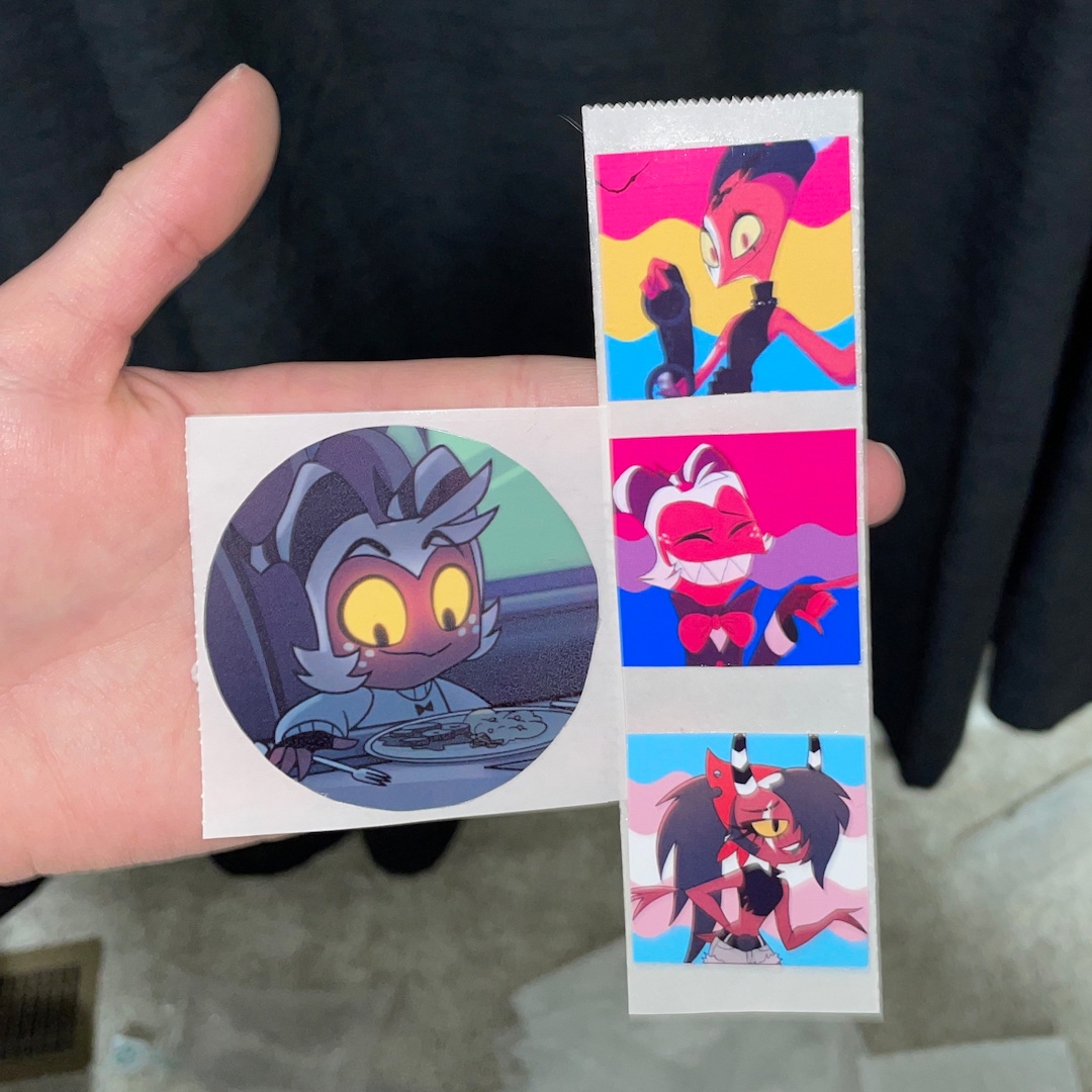 Helluva Boss Sticker Pack 4 Stickers - Etsy