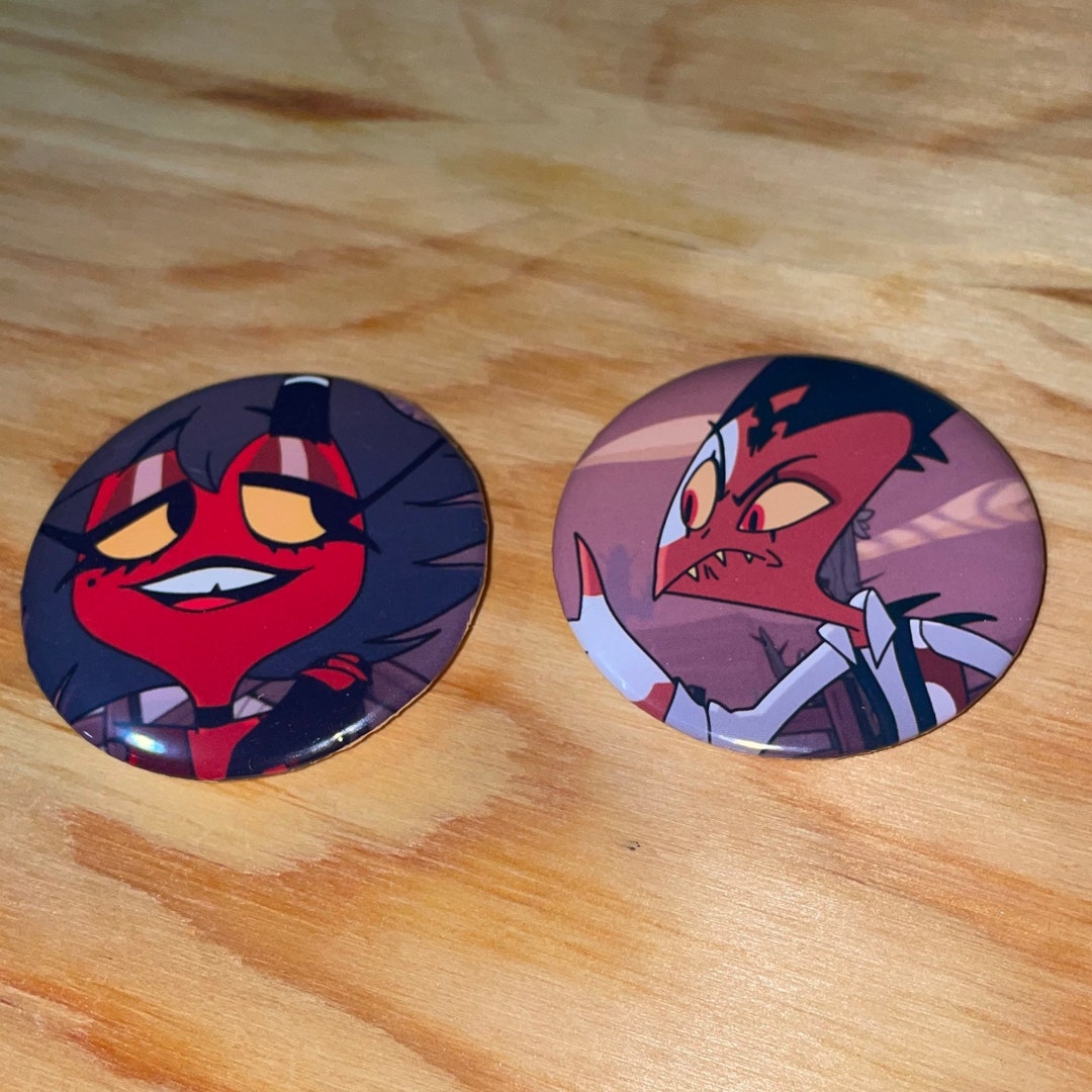 Our Bosss Boyfriend Millie and Blitzo Pins 2 Pack - Etsy