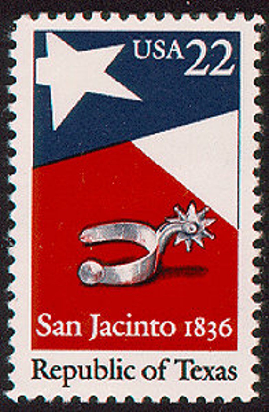 10x TEXAS Dallas Houston Austin San Antonio Alamo Lone Star 1986 22c ...