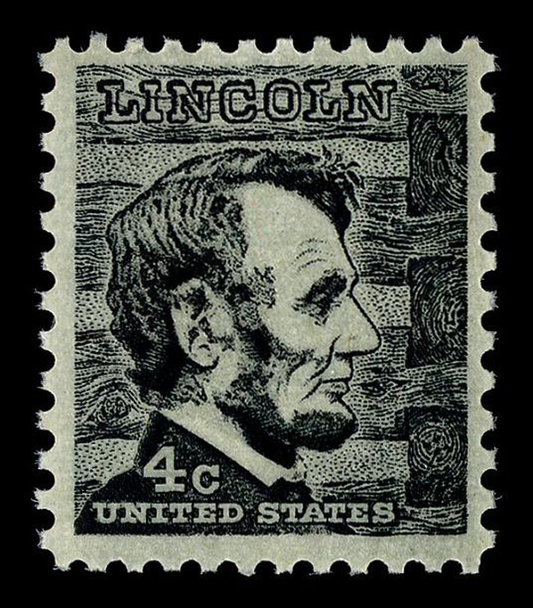 20x ABRAHAM LINCOLN US President White House Politics 1965 4c Black ...