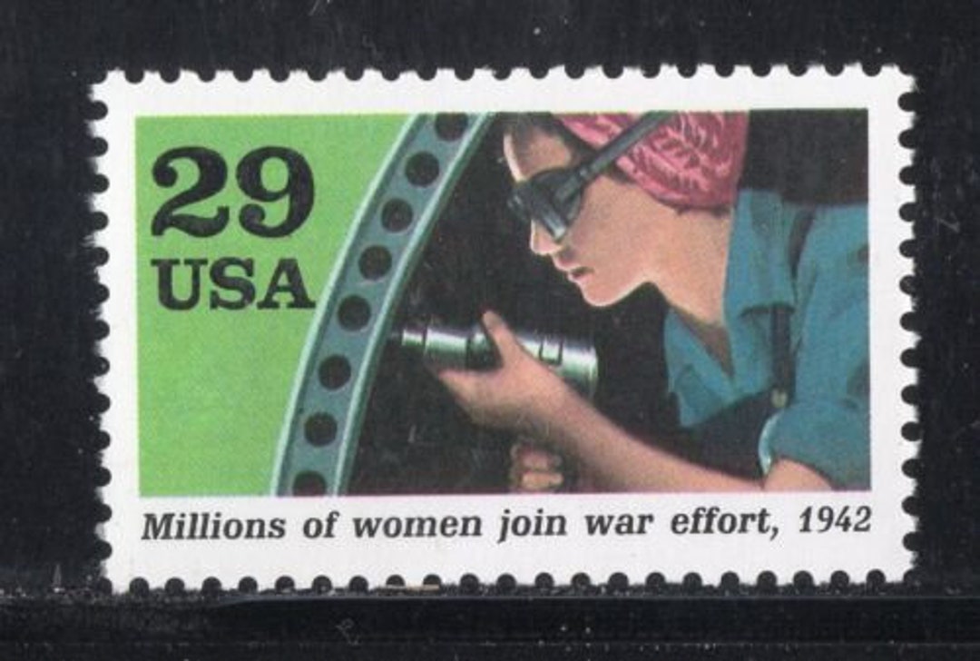 4x Women Join the War Effort WORLD WAR Ll Military 1992 29c Unused ...
