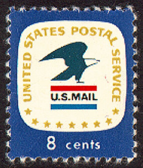 20x USPS POSTAL SERVICE Emblem Eagle 1971 8c Unused Postage | Etsy