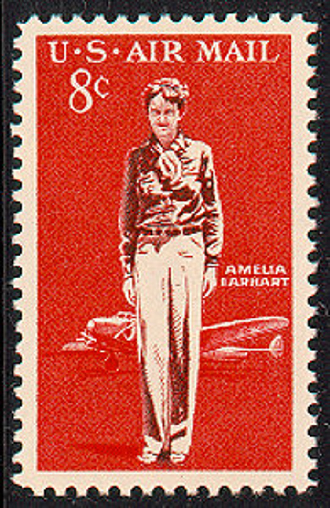15x AMELIA EARHART Lockheed AVIATION Pilot 1963 8c Vintage Postage ...