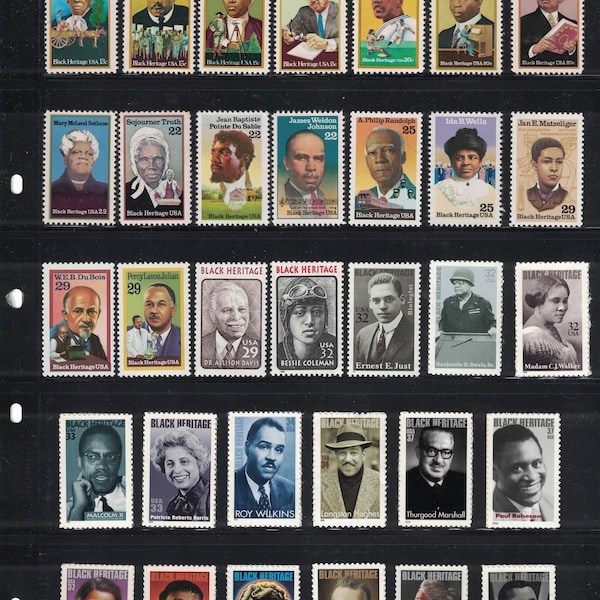 African American Stamps - Etsy