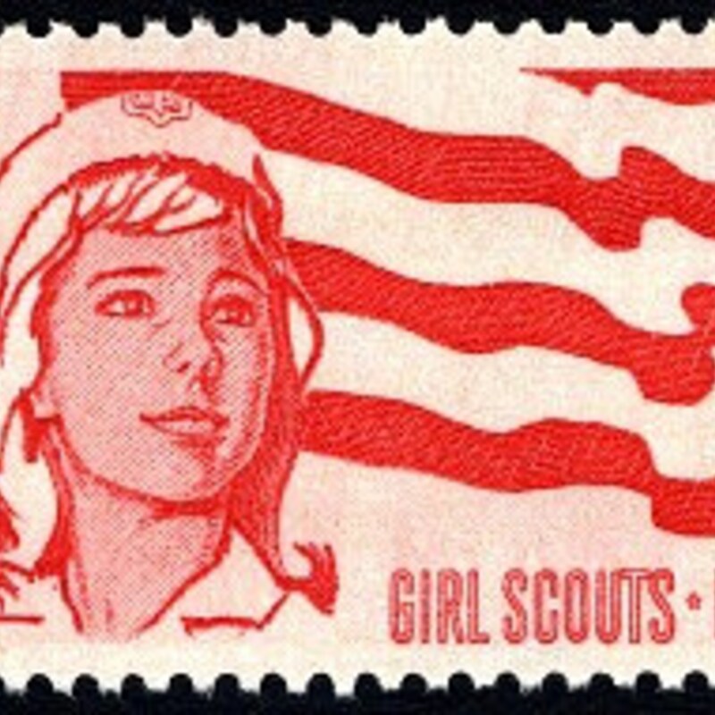 Girl Scout Stamp - Etsy