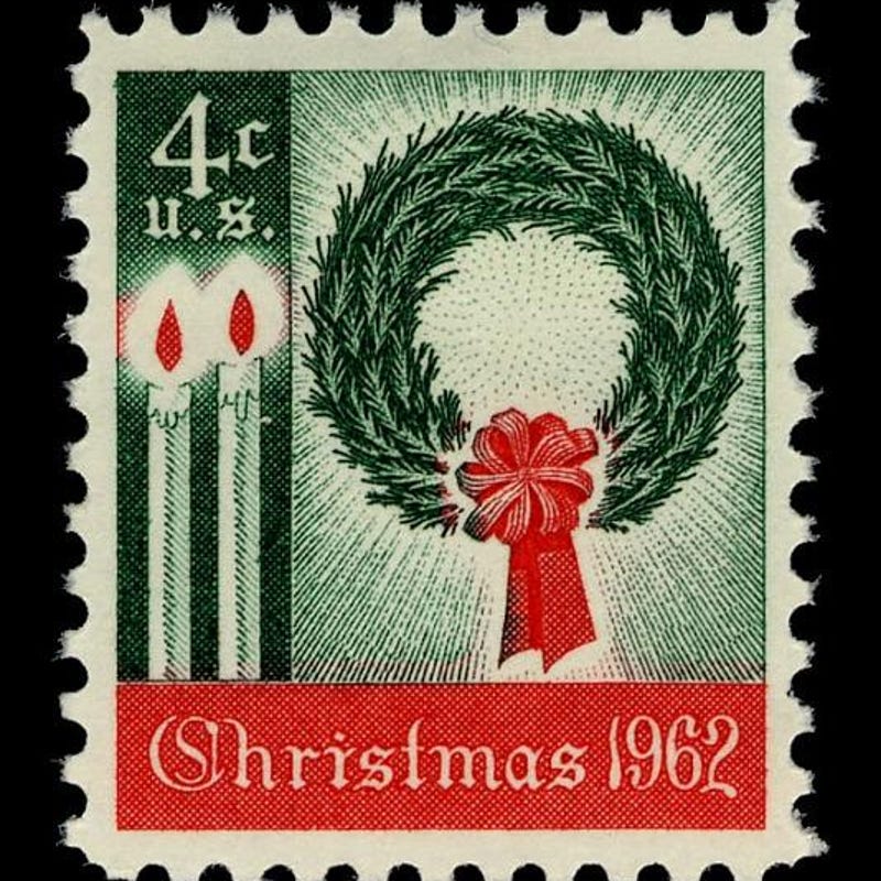 Christmas 1962 Stamps - Etsy