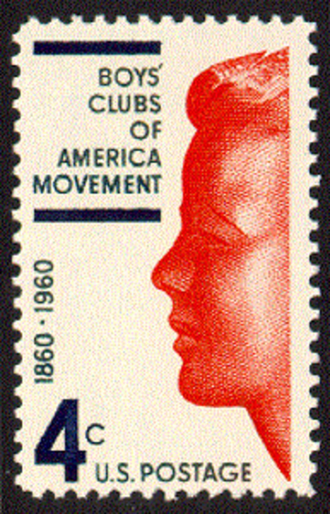 20x BOYS CLUB Unused 1960 4c Vintage Postage Stamp Free Shipping! Your ...