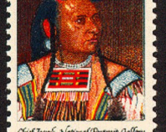 Indian Chief Stamp - Etsy