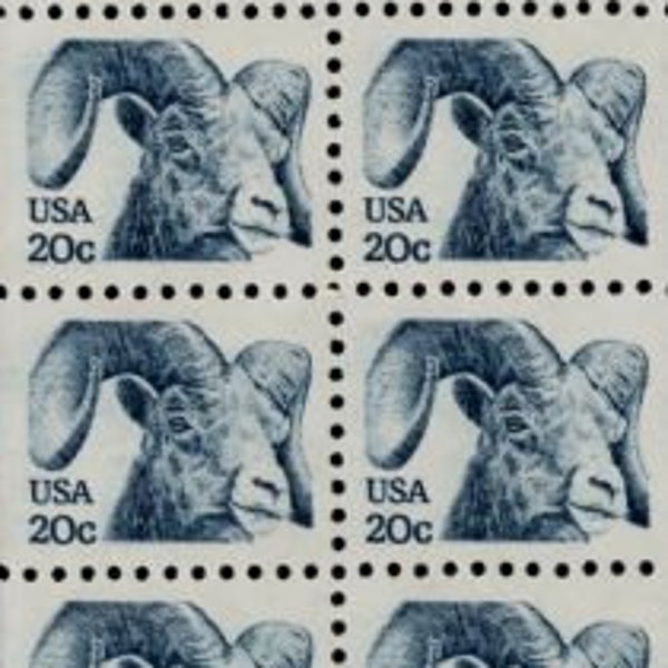 Bighorn Sheep Stamps - Etsy