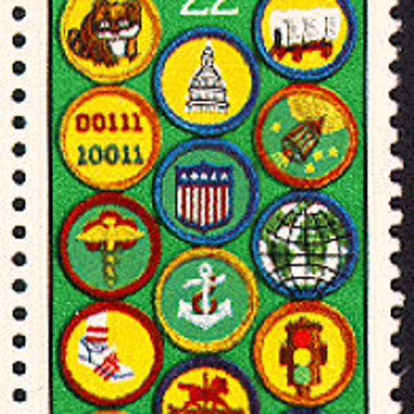 Girl Scout Stamp - Etsy