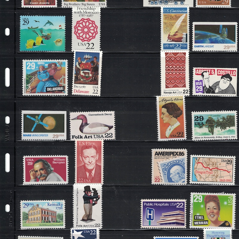 Postcard Stamp - Etsy
