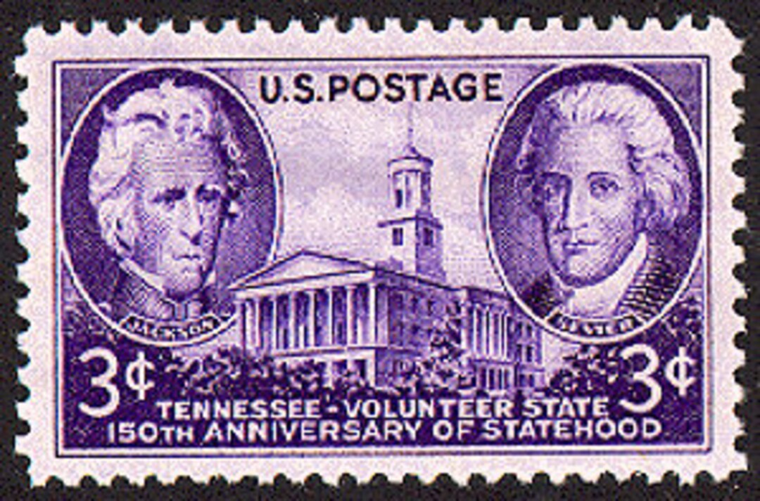 20x TENNESSEE Andrew Jackson Nashville Memphis 1946 3c Unused Postage ...