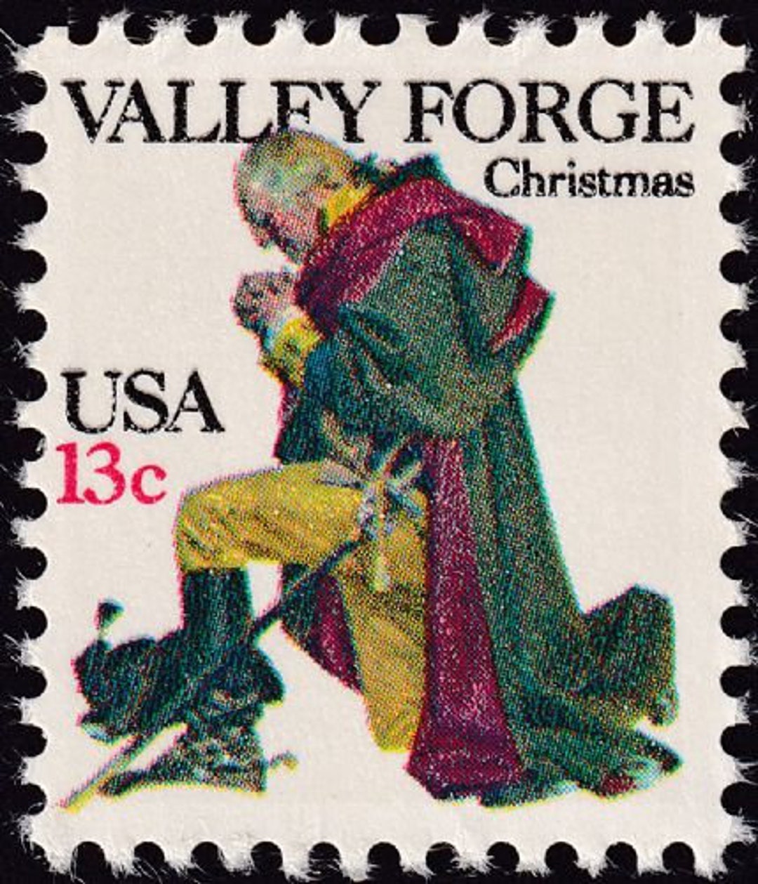 15x CHRISTMAS 1977 Washington at Valley Forge 13c Unused Vintage ...